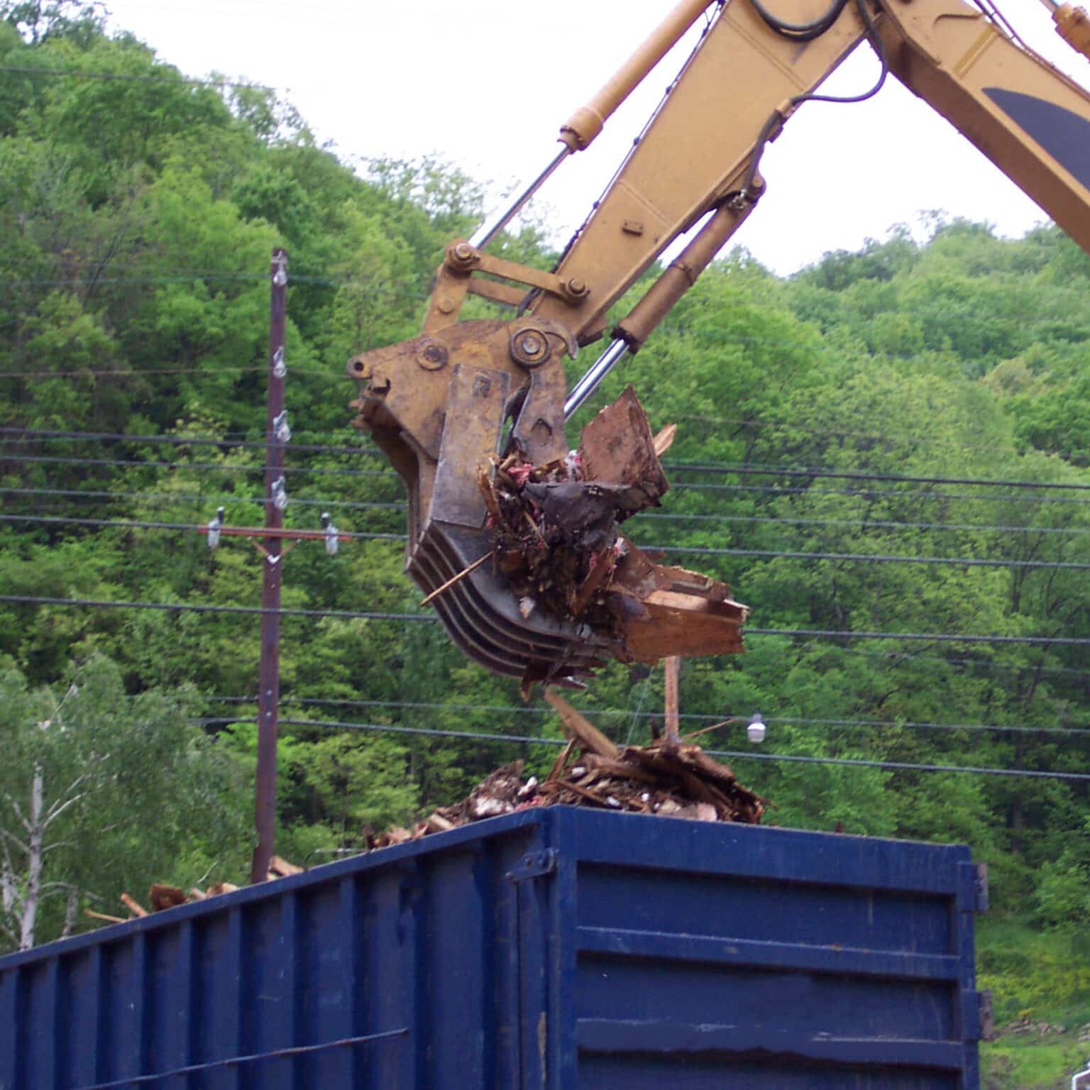 Excavator Rake | Rockland Manufacturing