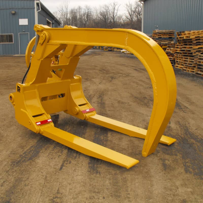 Wide Clamp Peeler Grapple | Rockland Manufacturing