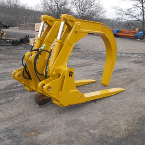 Wide Clamp Peeler Grapple | Rockland Manufacturing