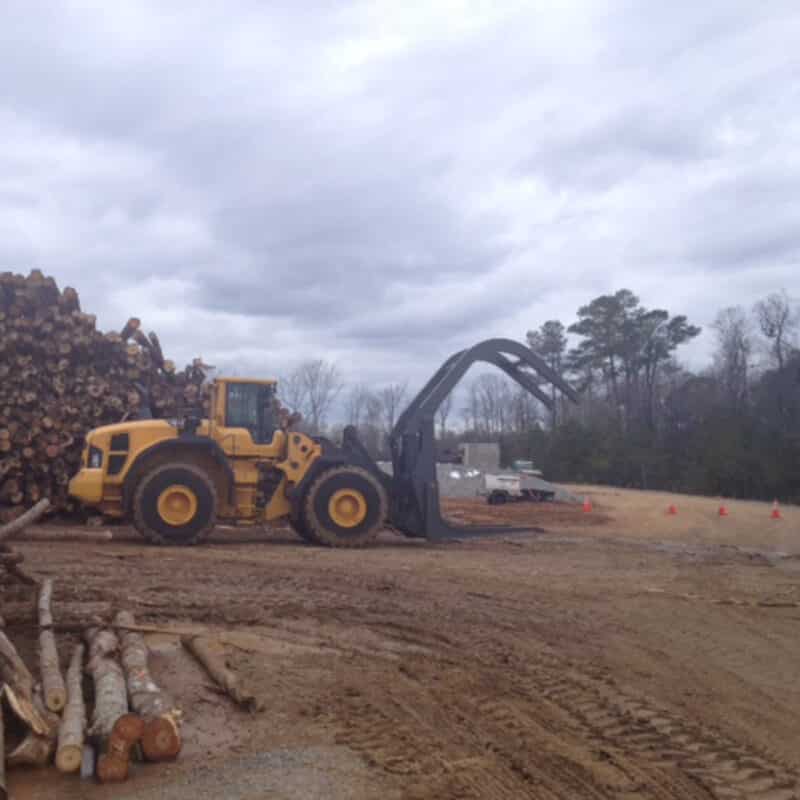 West Coast High Capacity Millyard Grapple | Rockland