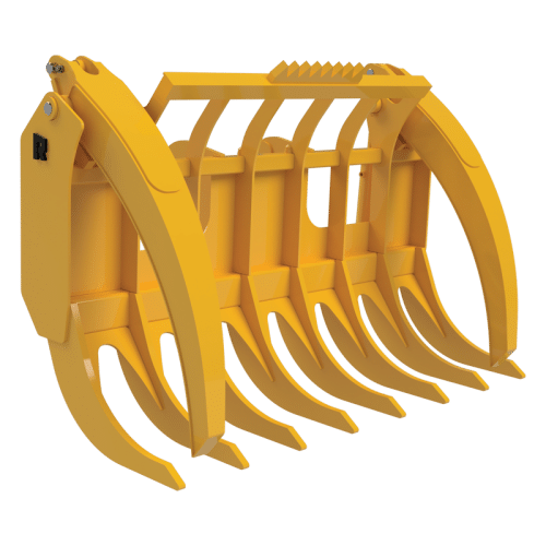 Loader Rake with Clamps | Rockland Manufacturing